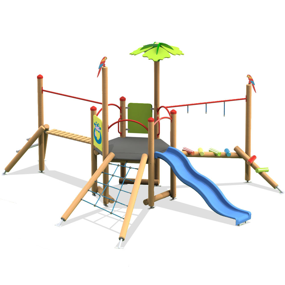 CASTELLO NAT IN LEGNO PARROT DIM CM 505 X 587 X 300 (H) - Vendita ...